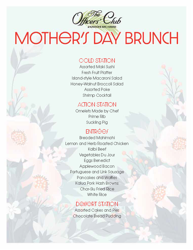 MCCS Mother's Day Brunch