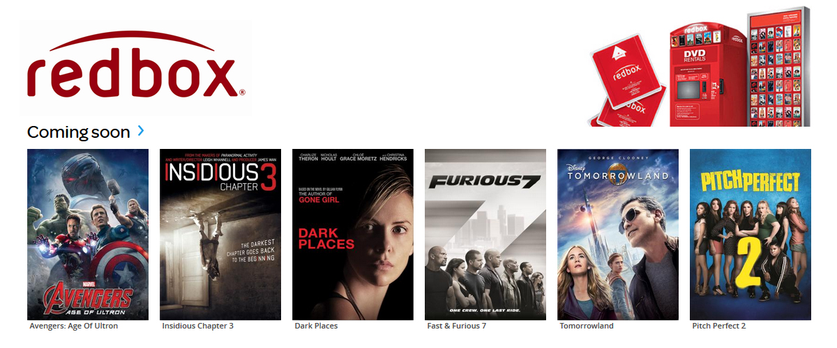 MCCS 10 Most Anticipated Redbox Releases for October
