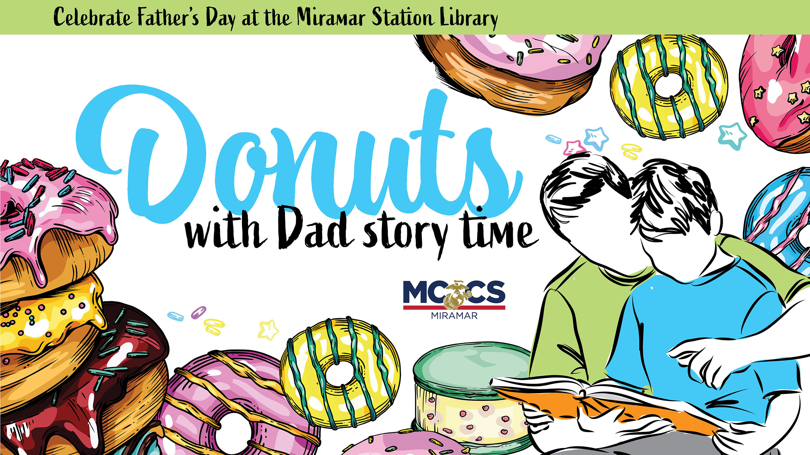 MCCS Donuts with Dad