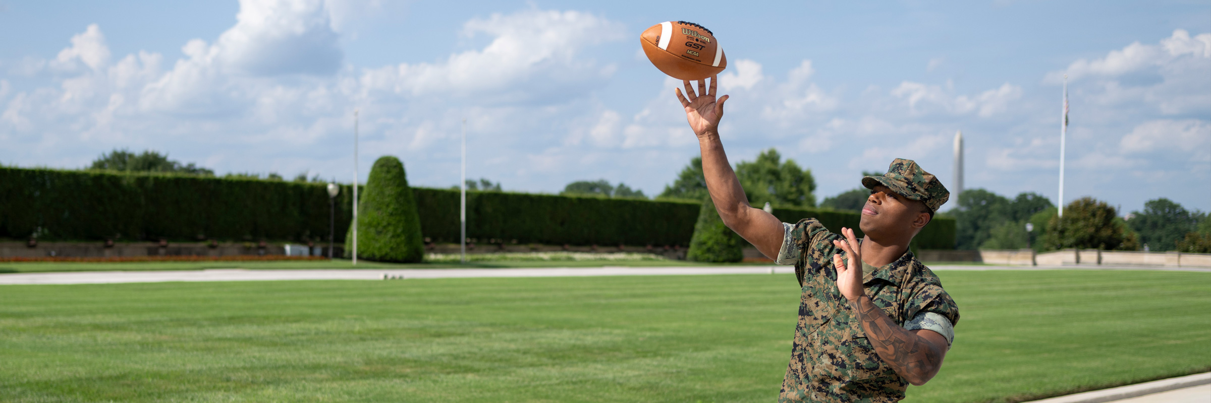 MCCS 2ndLt Rayuan Lane III Makes Jaguars Roster, Balancing Pro Football ...