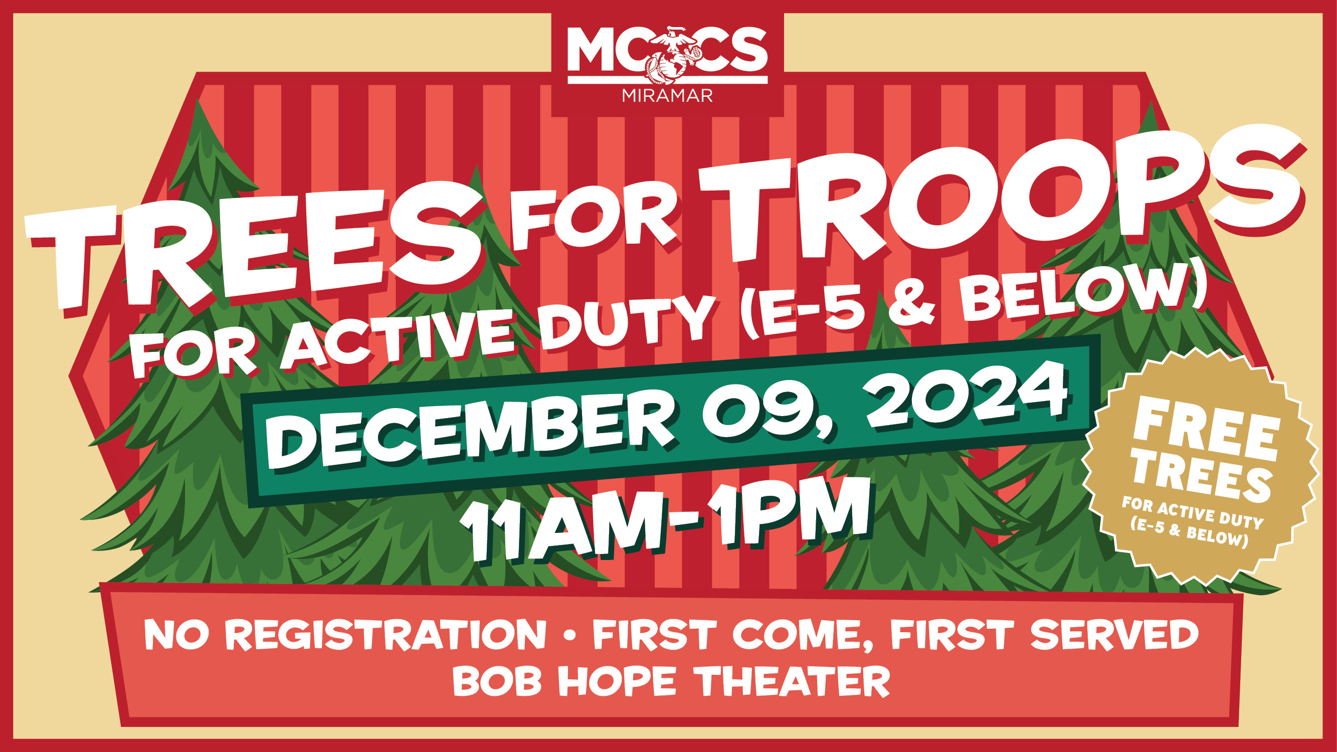 MCCS Trees For Troops